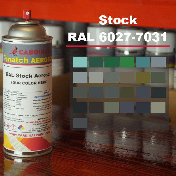 RAL K7 Classic 6027-7031 – Cardinal Paint